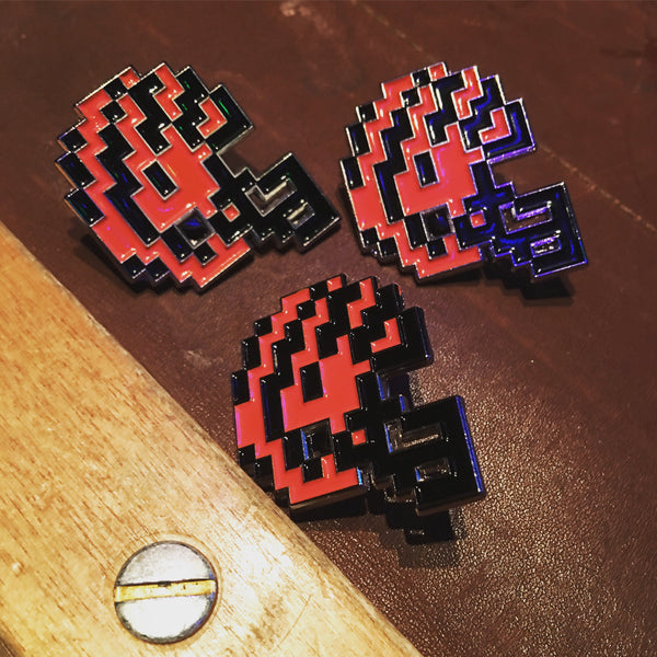 8 Bit® Cinci Enamel Pin – 8 Bit Apparel®