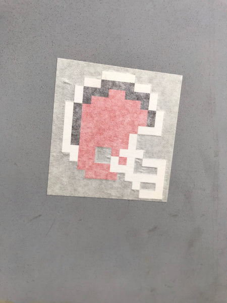 8 Bit Apparel® CLE Helmet Sticker